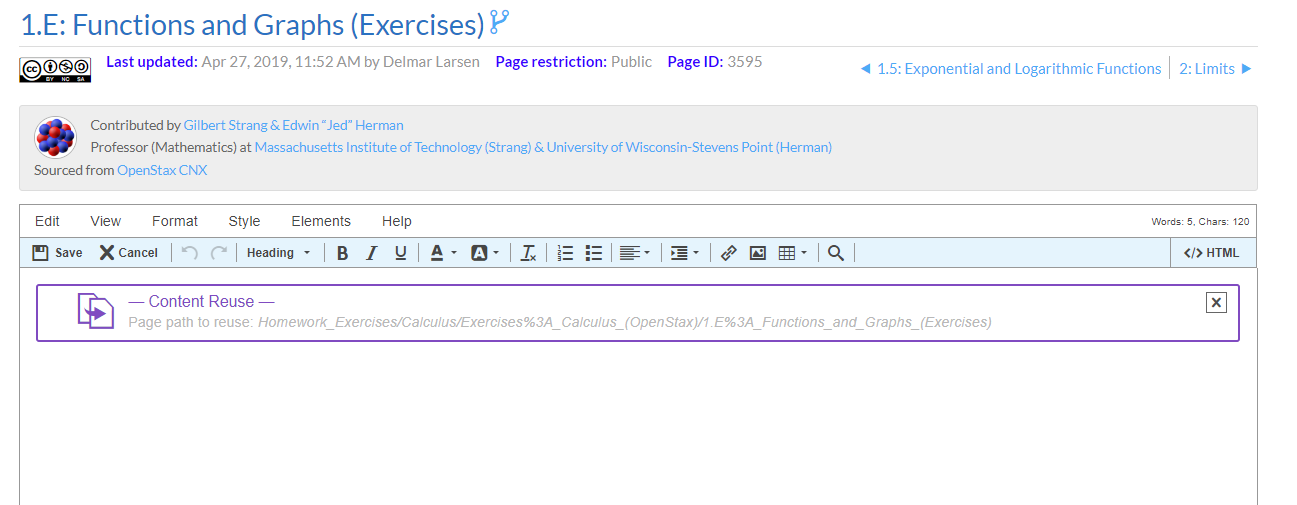 43 Editing A Transcluded Reused Page Chemistry Libretexts