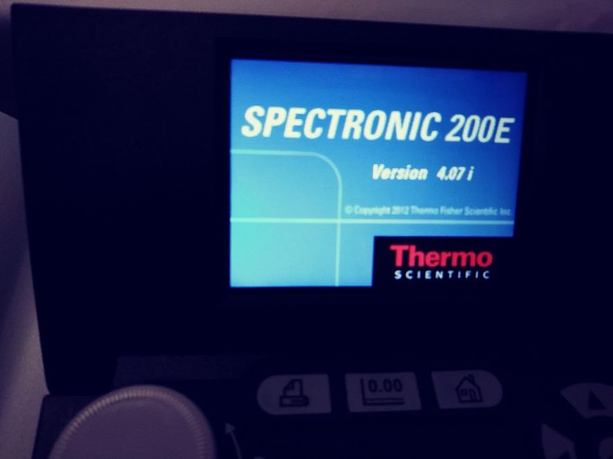 I Use of Spec 20/Spec 200 - Chemistry LibreTexts