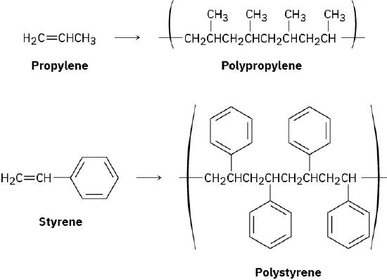8.10: Radical Additions to Alkenes - Chain-Growth Polymers - Chemistry ...