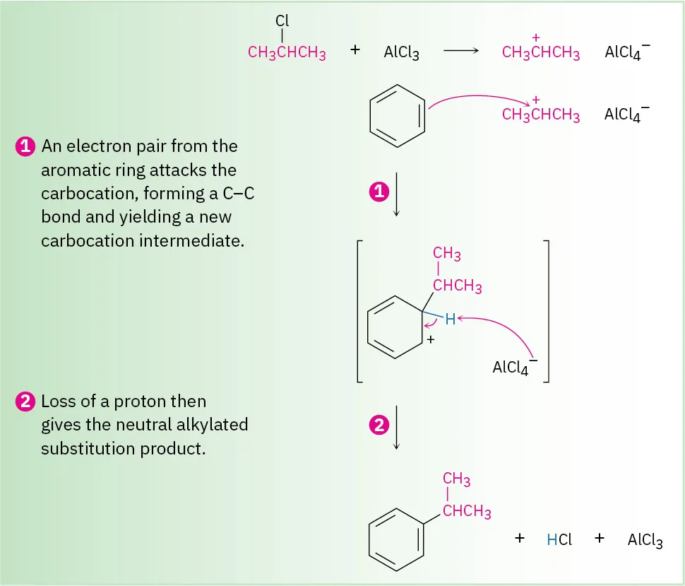 16.4: Alkylation and Acylation of Aromatic Rings - The Friedel-Crafts ...